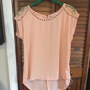 Nordstrom | Tops | Hilow Peach Colored Blouse | Poshmark